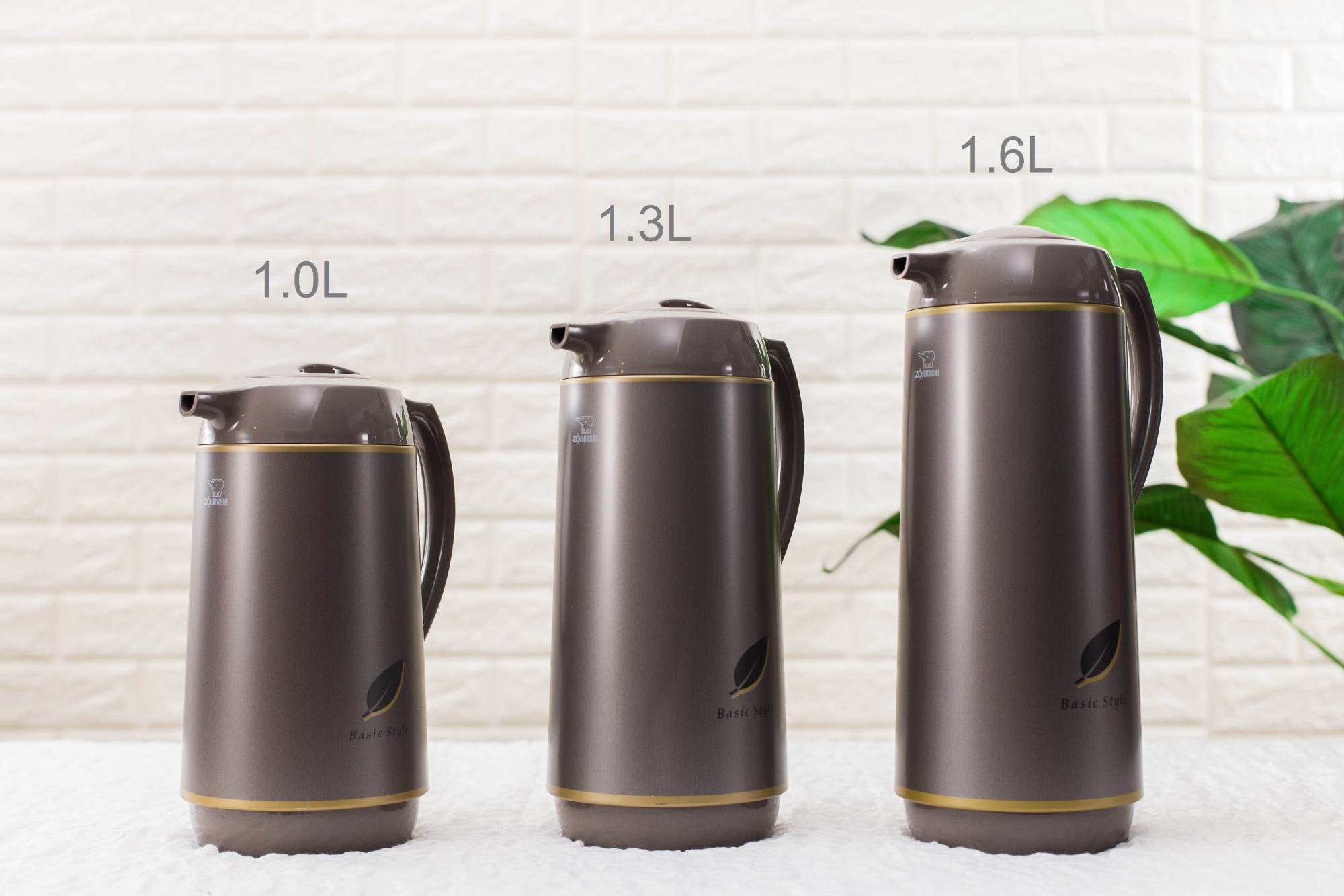 ZOJIRUSHI 1L GLASS LINED HANDY POT - AHGB-10