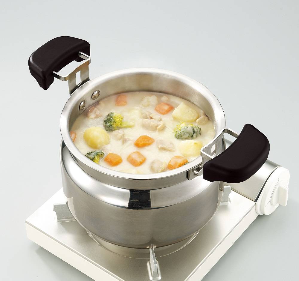 ZOJIRUSHI 6L/8L STAINLESS STEEL THERMAL VACUUM COOKING POT - SN-XAE-XA