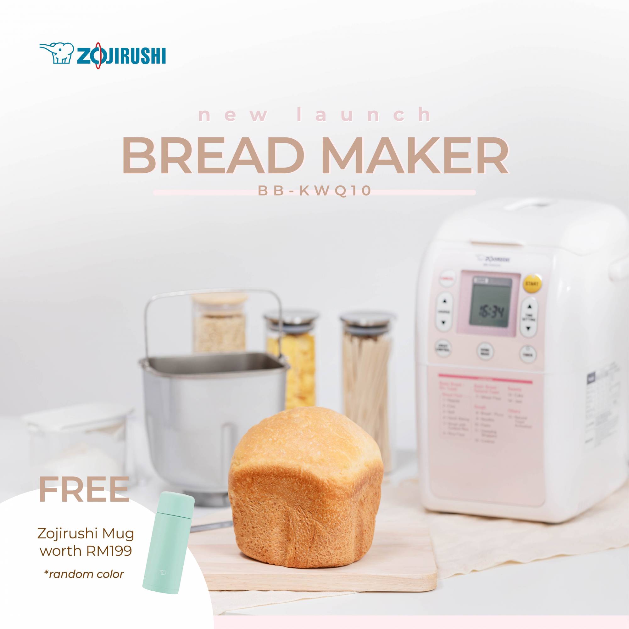 ZOJIRUSHI BREAD MAKER BB KWQ10
